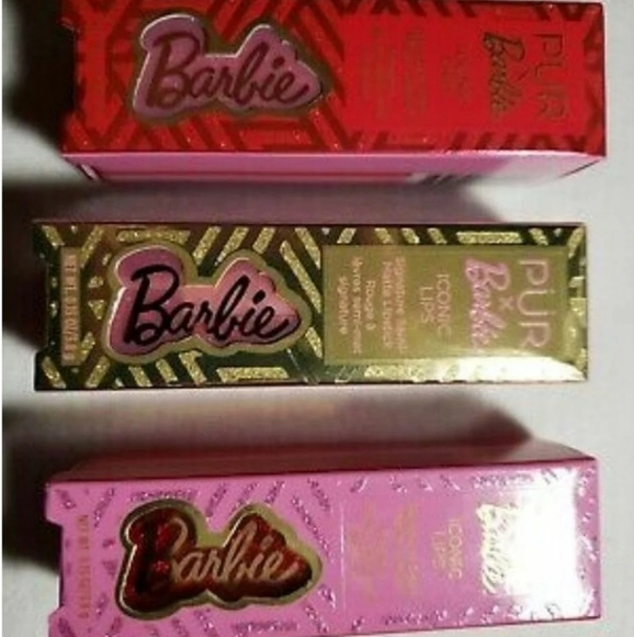 Barbie | Makeup | New 3 Pur X Barbie Iconic Lips Matte Lipstick Ceo ...